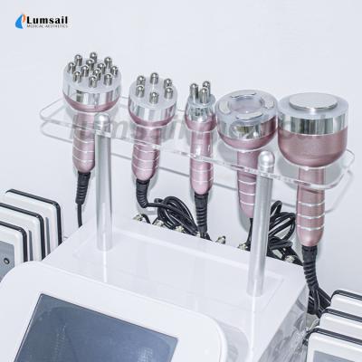 China 6 In 1 Ultrasonic Cavitation Body Slimming Machine RF Radio Skin Tightening Machine for sale