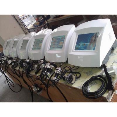 China Multifunction Radio Frequency Fat Reduction Machine , Ultrasonic Vacuum Slimming Machine for sale