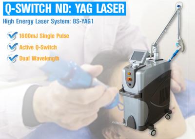China Powerful Q Switched ND YAG Pico Laser Machine For Pigmentation With 1064 Laser Treatment for sale