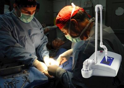 China Veterinary Surgical CO2 Fractional Laser Machine Portable 15W Power 110cm Working Radius for sale