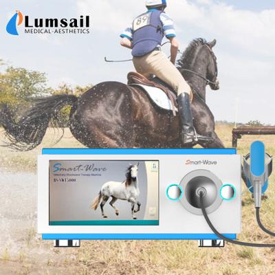 China Low Noise Horse Equine Shock Wave Therapy Equipment For Pain BS-SWT5000 for sale
