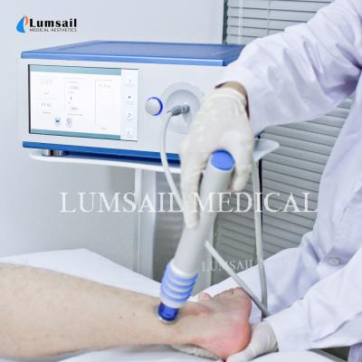 China 1-5Bar High Energy Shockwave Therapy Machine For Clinic / Plantar Fasciitis for sale