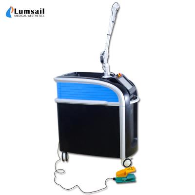 China Picosecond Laser Pigmentation Tattoo Removal Machine Q Switched Nd Yag 1064nm 532nm 755nm for sale