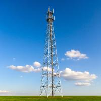 China Custom Hot Dip Galvanized Lattice Angle Steel Telecom Tower, 10-80m, Q355 Steel, for 4G/5G Communication for sale