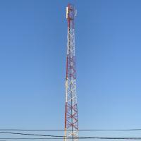 China Factory Custom Hot Dip Galvanized Communication Tower Q355 Steel for 4G 5G Mobile Network for sale