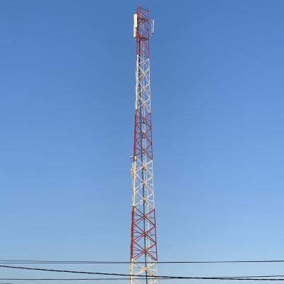 China Factory Custom Hot Dip Galvanized Communication Tower Q355 Steel for 4G 5G Mobile Network for sale