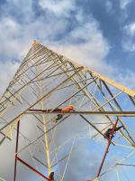 China Factory Custom Hot Dip Galvanized Communication Tower Q355 Steel for 4G 5G Mobile Network for sale