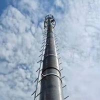 China Factory Custom Hot Dip Galvanized Communication Tower Q355 Steel for 4G 5G Mobile Network for sale