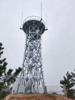 China Self-Supporting Steel Meteorological Radar Tower for Telecommunication and Communication Antennas Maker for sale