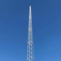 China Custom Height 10-60m Lightning Tower Galvanized Steel Lightning Protection Tower for sale