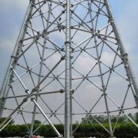 China Custom Height 10-60m Lightning Tower Galvanized Steel Lightning Protection Tower for sale