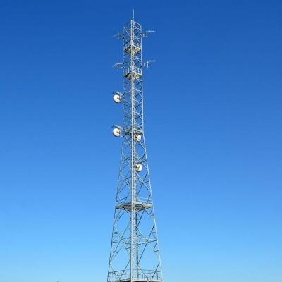 China Diameter 300mm Communication Tower Designed for More Than 30 Years Life Time Providing Stable Telecommunication Services for sale