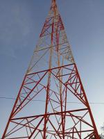 China More Than 30 Years Life Time Telecom Tower Self Supporting Structure Type Zinc Painting Surface Optimized for Signal Coverage for sale