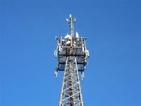 China Hot Dip Galvanized Telecom Tower Q355 Steel 10-120m for 4G 5G Base Station for sale