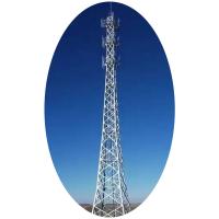China Four Legged Lattice Steel Lightning Tower Hot Dip Galvanized Lightning Rod Tower for Lightning Protection in Chemical and Refinery Plants for sale