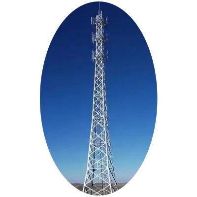 China Four Legged Lattice Steel Lightning Tower Hot Dip Galvanized Lightning Rod Tower for Lightning Protection in Chemical and Refinery Plants for sale