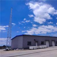 China Four Legged Lattice Steel Lightning Tower Hot Dip Galvanized Lightning Rod Tower for Lightning Protection in Chemical and Refinery Plants for sale