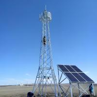 China Galvanized Steel Lookout Communication Tower 360° Viewing Easy Installation Suitable for Forest Fire Monitoring for sale