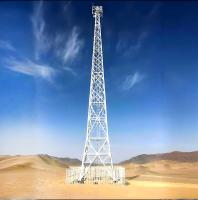 China Galvanized Steel Lookout Communication Tower 360° Viewing Easy Installation Suitable for Forest Fire Monitoring for sale
