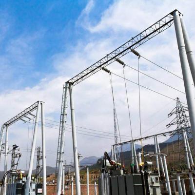 China Hot Dip Galvanized Steel Power Structure for Electric Transmission & Substation for sale