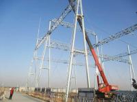 China Hot Dip Galvanized Steel Power Structure for Electric Transmission & Substation for sale