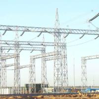 China Power structure,transmission line, four-tube tower, power grid structure substation, herringbone frame, main transformer frame of the power grid for sale