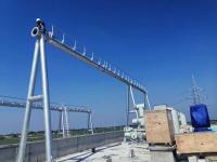 China Power structure,transmission line, four-tube tower, power grid structure substation, herringbone frame, main transformer frame of the power grid for sale