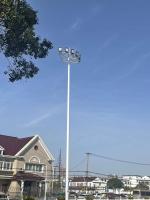 China Hot Dip Galvanized Self-Propelled LED Flood Lighting Telecommunication 10m-60m Range Lifting Operation Antenna Tower for sale
