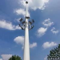 China 15m-40m Customized Flood Lighting High Mast Lighting Tower for Football Stadium and Airport Seaport for sale