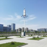 China 15m-40m Customized Flood Lighting High Mast Lighting Tower for Football Stadium and Airport Seaport for sale