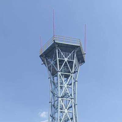 China Durable Radar Tower for Weather Monitoring; Corrosion Resistant Designed for High Altitude Use for sale