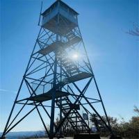 China Customizable Steel Lookout Guard Tower Hot Dip Galvanizing Surface Treatment for Telecommunication Applications for sale