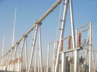 China Steel Power Structure with Hot Dip Galvanized Surface for Transmission Tower Substation Frame and Power Grid Construction for sale