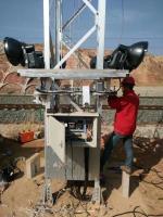 China Customized 20M 25M 30M 40M High Mast Pole High Mast Tower with Flood Lights Pole Q235 Steel Lamp Post for sale