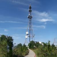 China Angular Tower Steel Telecommunication Radio Broadcasting Mobile Cell Communication Tower for sale
