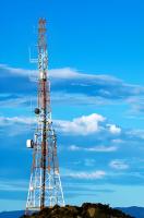 China Angular Tower Steel Telecommunication Radio Broadcasting Mobile Cell Communication Tower for sale