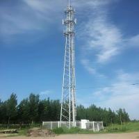 China Durable Steel Pipe Radar Tower for Weather Monitoring in High Mountain Areas Rust Resistant 50-Year Service Life for sale