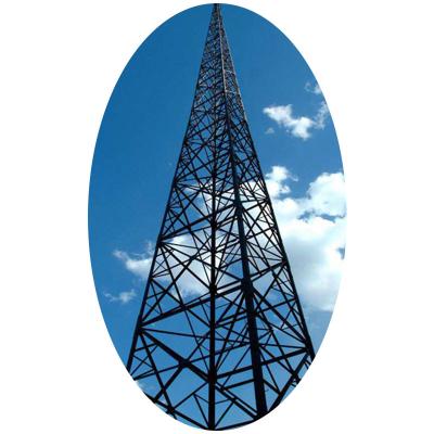 China Lightning Tower Durable Hot Dip Galvanized Steel Lightning Protection Tower with Customizable Height and Lightning Discharge Protection for sale