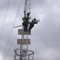 China Heavy Duty Anemometer Tower with Hot Dip Galvanized Treatment and High Wind Resistance for Meteorological Monitoring for sale