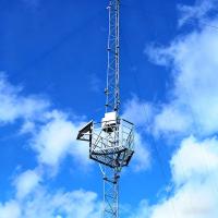 China Heavy Duty Anemometer Tower with Hot Dip Galvanized Treatment and High Wind Resistance for Meteorological Monitoring for sale