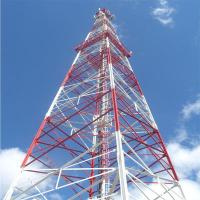 China 4 Legs Angle Steel Mast GSM Telecom Communication SST 20m 35m 40m 45m 55m 60m 80m Angular Lattice Steel Tower for sale