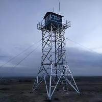 China Radar Monitoring Tower 25m-50m Multi-band Compatible Low-altitude Defense Tower for Airport/Port for sale