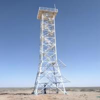 China Self supporting and guyed Radar Tower customizable height from 20 to 80 meters hot dip galvanized for long outdoor service life over 30 years for sale