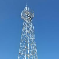 China Radar Tower hot dip galvanized steel structure with full custom options including platform size layer number and load capacity for sale