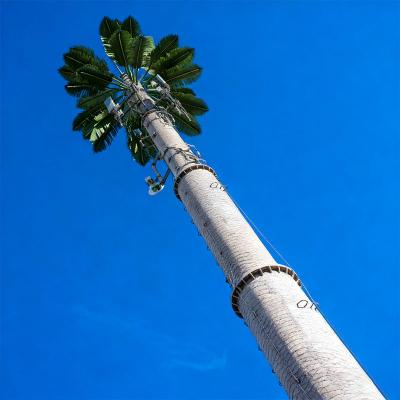 China Bionic Tree Single-pole Camouflage Tower Hot-dip Galvanized Steel Pipe Telecom Signal Transmission Customized Height 50 Years for sale
