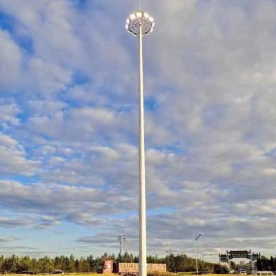 China Customizable Floodlight Tower with 10 to 60 Meter Height and Configurable Lighting Capacity for Industrial Sports and Public Space Applications for sale