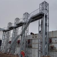 China Steel Chimney Tower for Industrial Waste Gas Emission Projects Featuring High Wind Resistance and Vibration Protection for sale