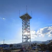 China Guard Tower fire observation tower with safety ladders working platforms and optional observation cabins for performance for sale