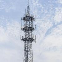 China Angle steel tower made from Q235B Q355B customizable height range 10m to 80m with hot dip galvanized surface treatment for sale