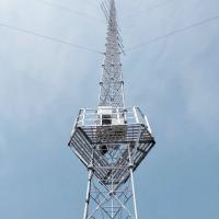 China Hot Dip Galvanized Anemometer Tower Designed for Wind Farm Wind Data Collection and Environmental Monitoring Applications for sale